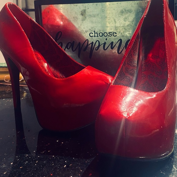 Shoes | Red Character Shoes Size 125 | Poshmark